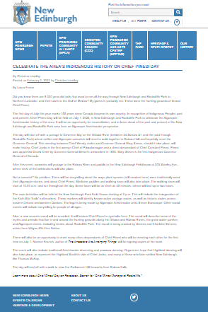 Media Coverage – Kichi Sibi Trails