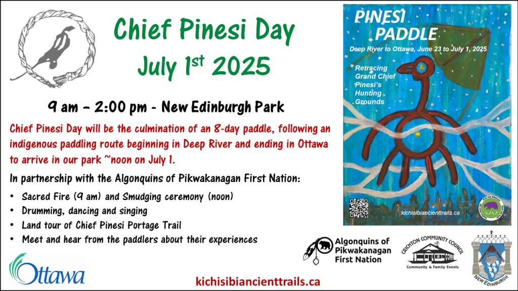 Chief Pinesi Day, July 1, 2025 – Kichi Sibi Trails